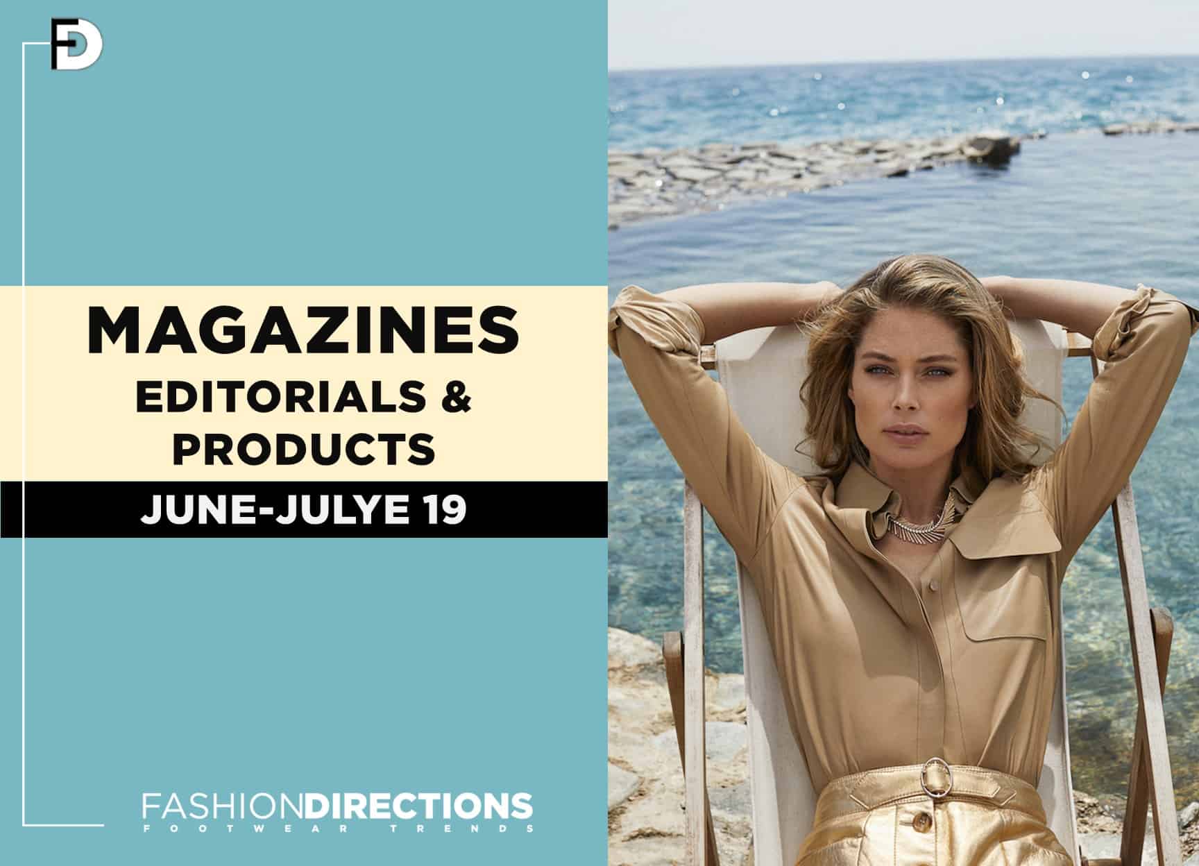 Fashion Magazines Editorials & Products: June-July '19 Trends - Fashion ...