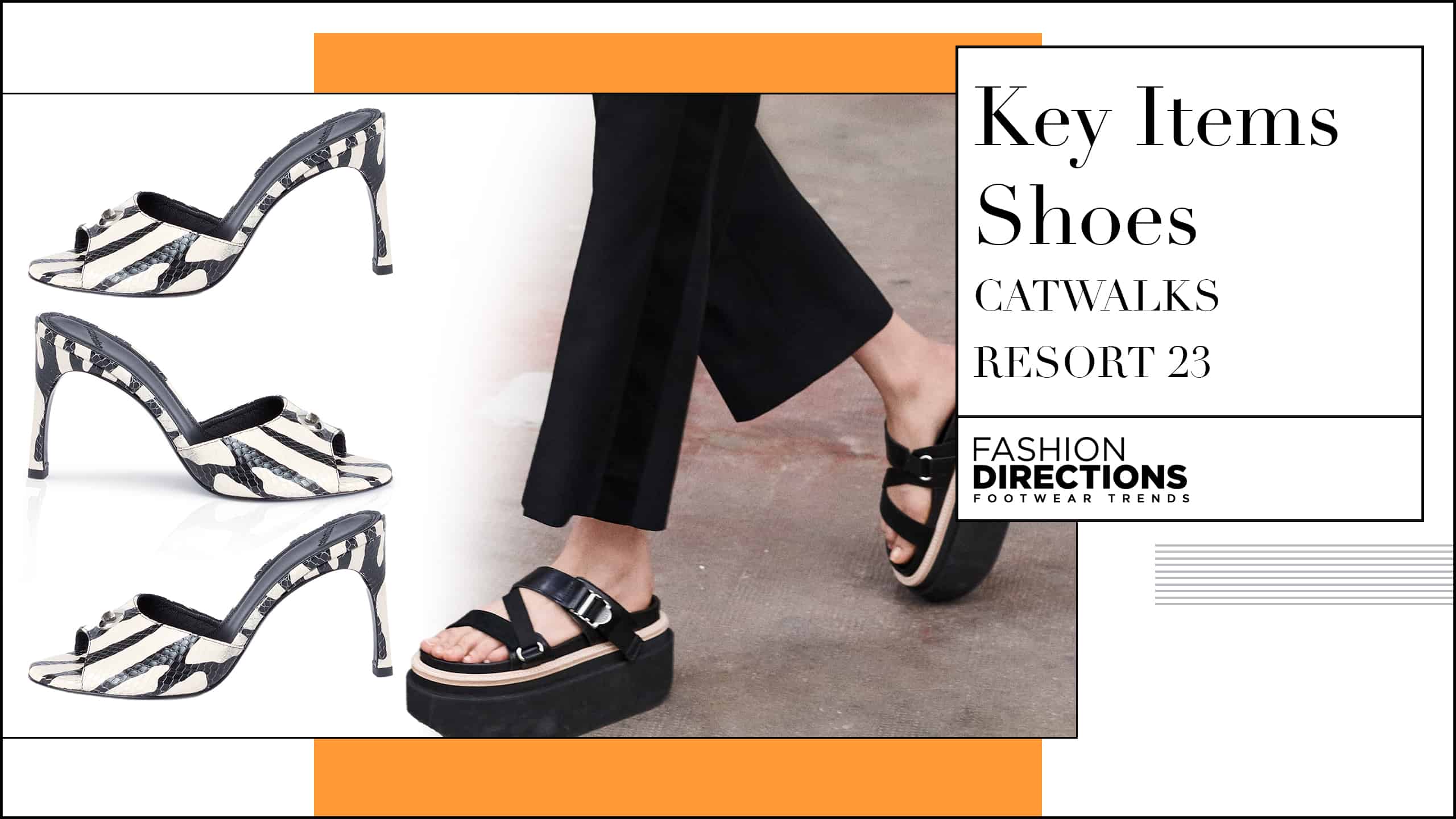 KEY ITEMS SHOES RESORT 23 - Fashion Directions