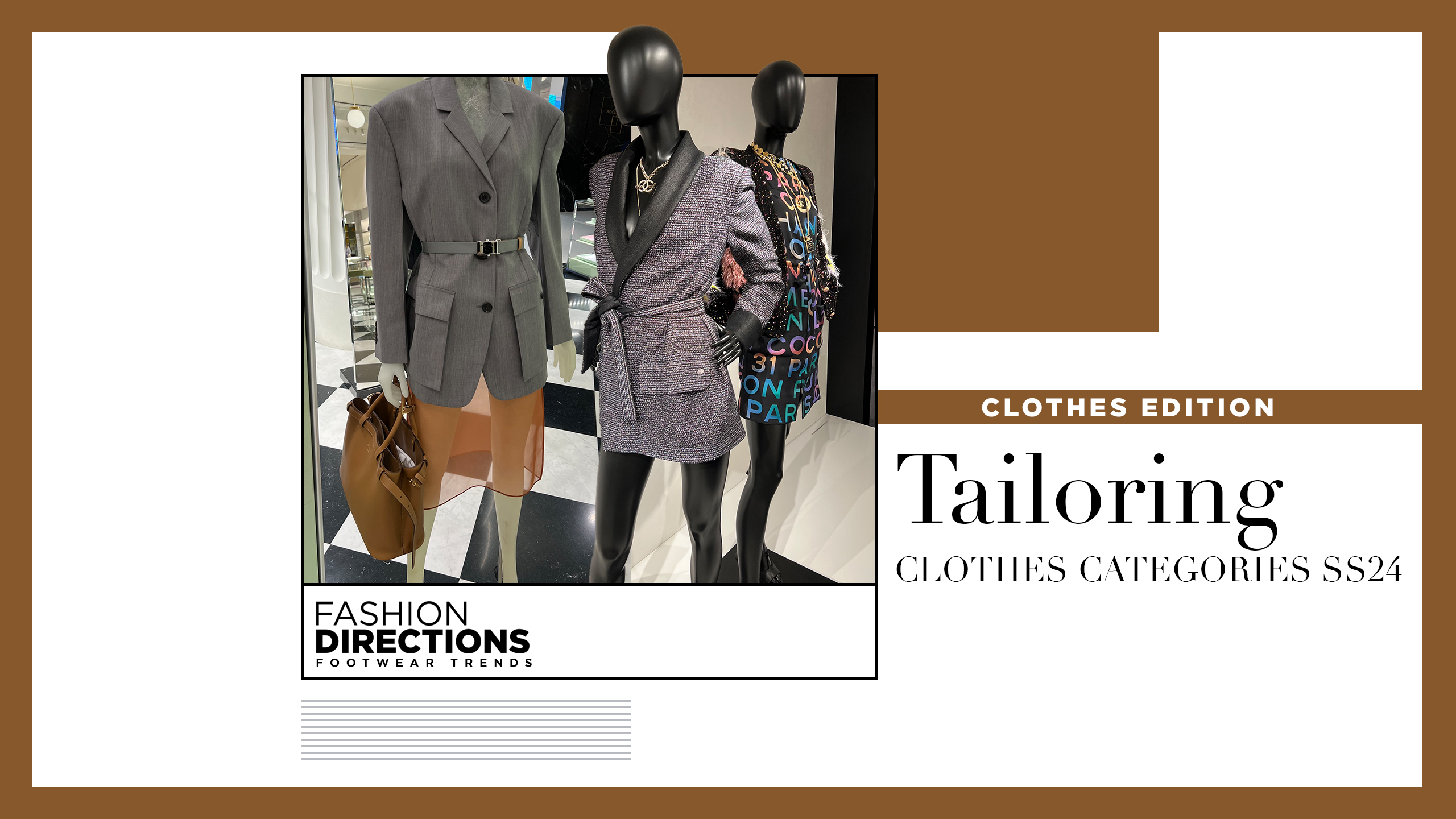 TAILORING CLOTHES CATEGORIES SS24 - Fashion Directions