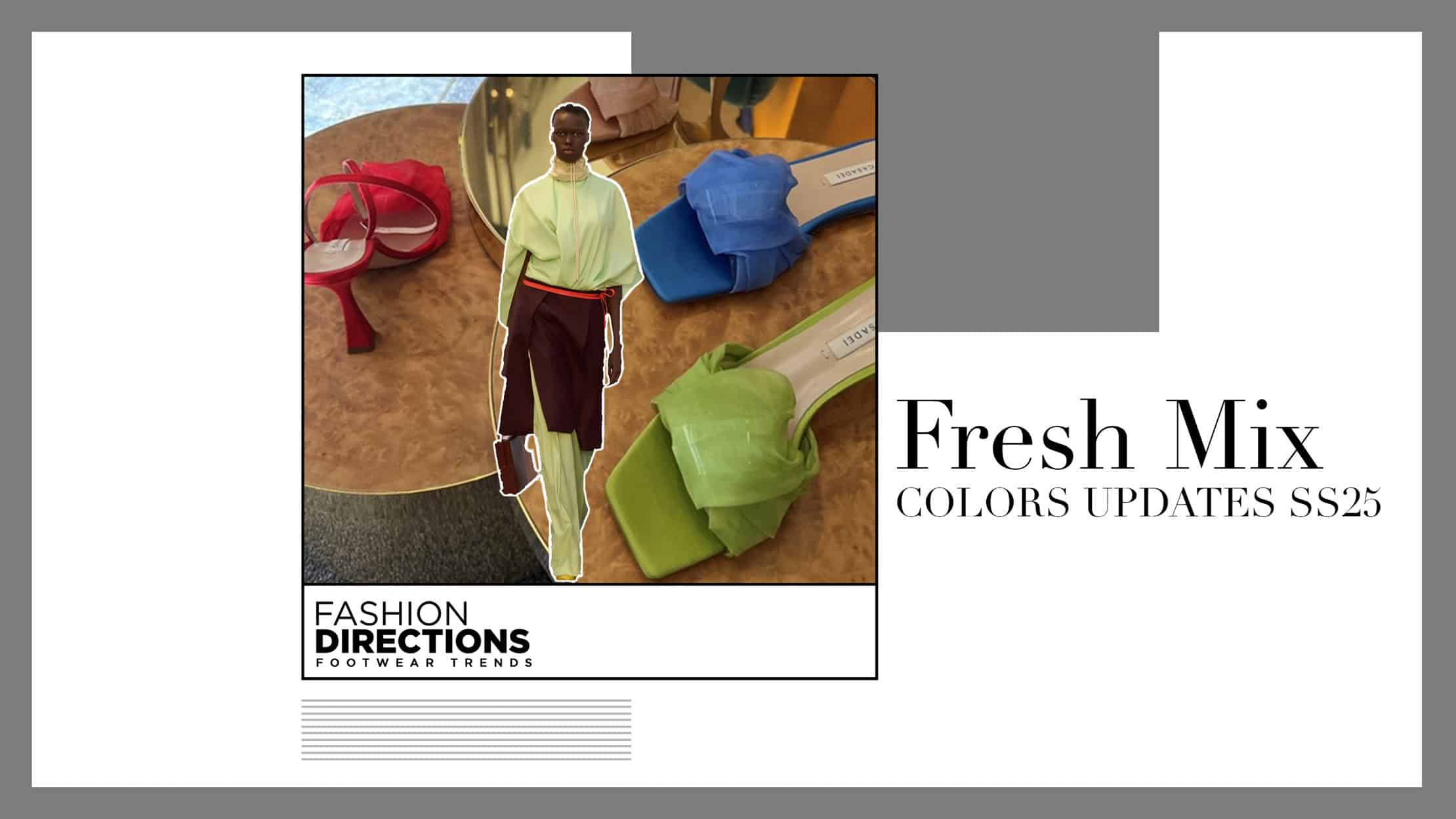 FRESH MIX COLORS UPDATES SS25 - Fashion Directions