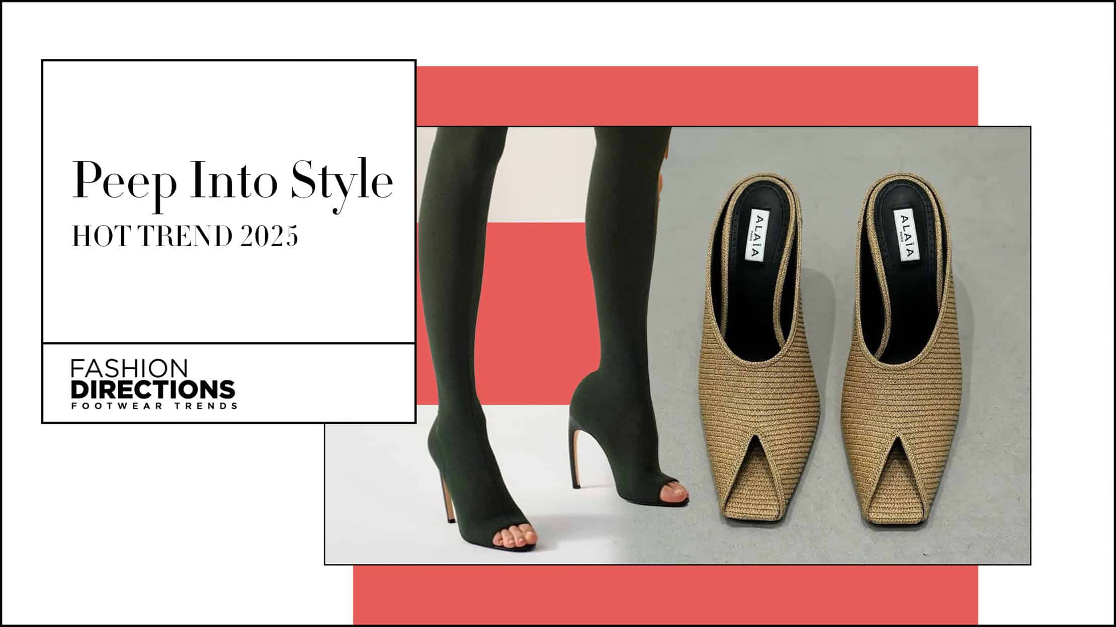 PEEP INTO STYLE HOT TREND 2025 - Fashion Directions