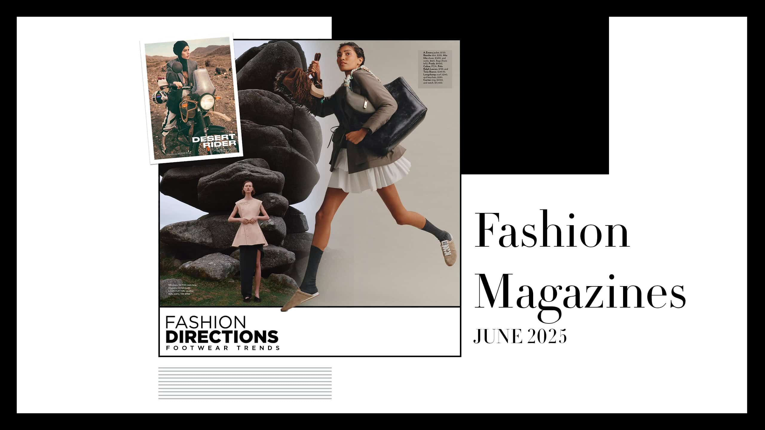 FASHION MAGAZINES JUNE 2025 - Fashion Directions