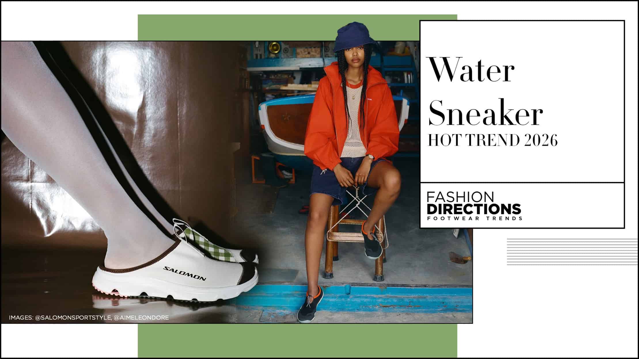 WATER SNEAKER HOT TREND 2026 - Fashion Directions