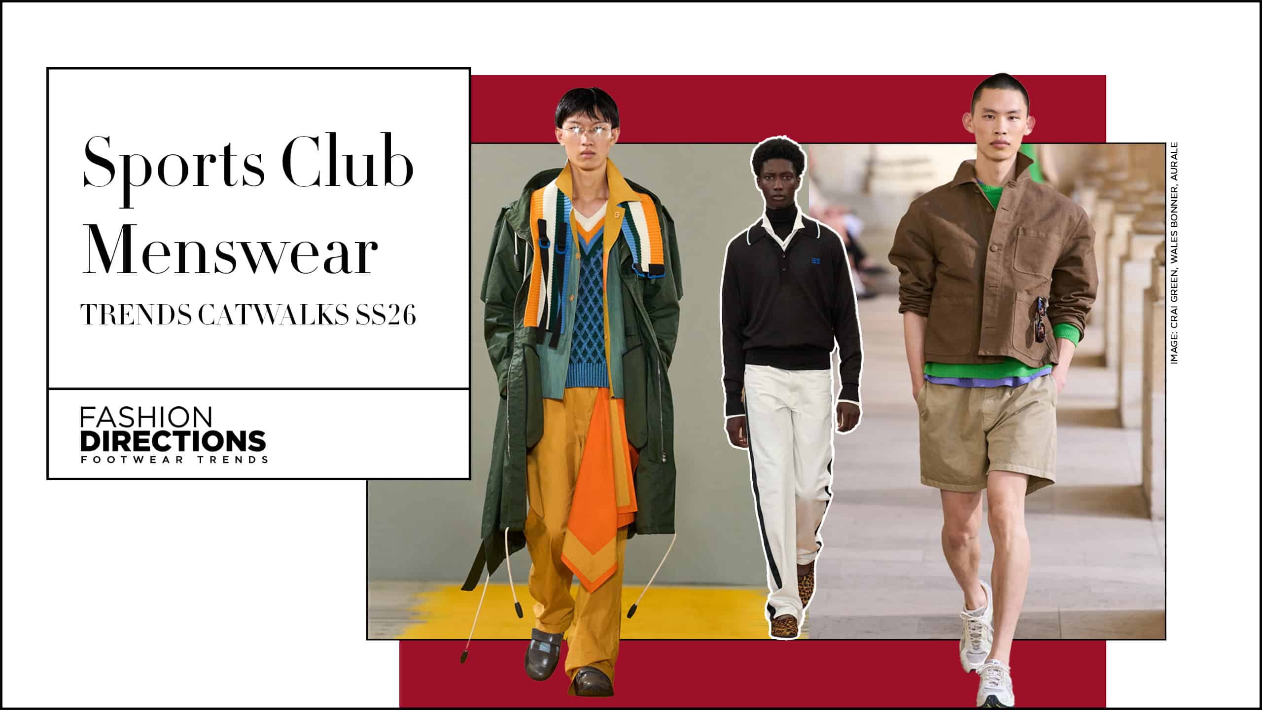 SPORTS CLUB MENSWEAR TRENDS CATWALKS SS26 - Fashion Directions